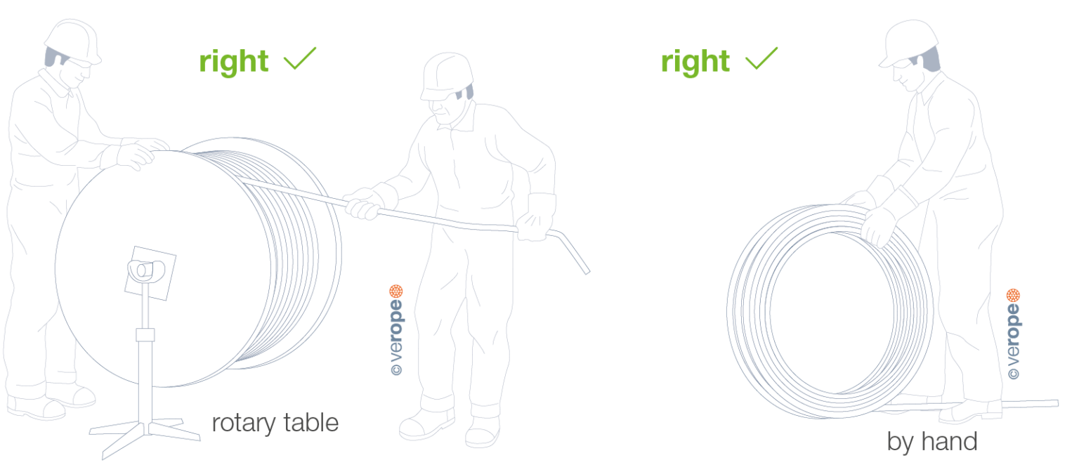 Installation of wire ropes | verope