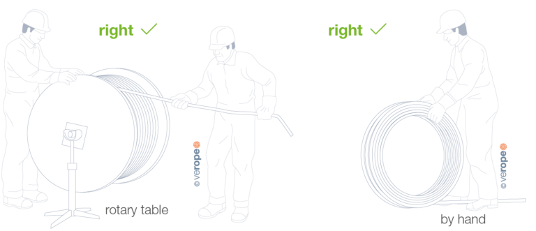 Installation of wire ropes | verope